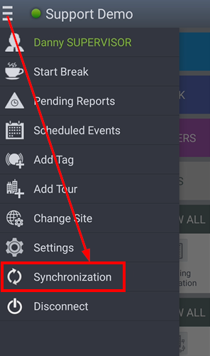 M-Post User Training - Synchronizing a Device (Android) – GuardTek Help Center