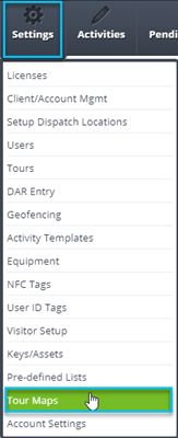 Managing Tour Maps for Use in m-Post – GuardTek Help Center