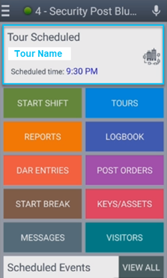 Scheduling GuardTek Tours for Android and iOS Users – GuardTek Help Center