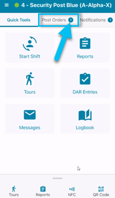 Adding a Post Order – GuardTek Help Center