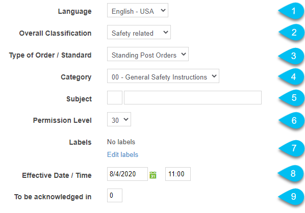Adding a Post Order – GuardTek Help Center