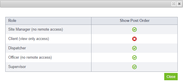 Adding a Post Order – GuardTek Help Center