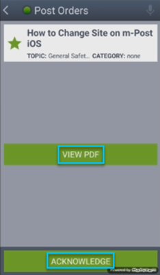 Adding a Post Order – GuardTek Help Center