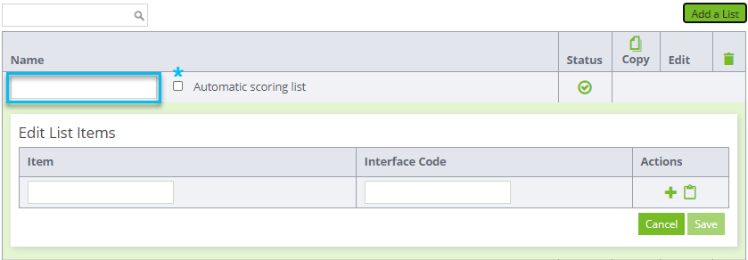 Using a Pre-defined List – GuardTek Help Center