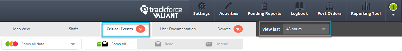 The Command Center - The Critical Events Module – GuardTek Help Center