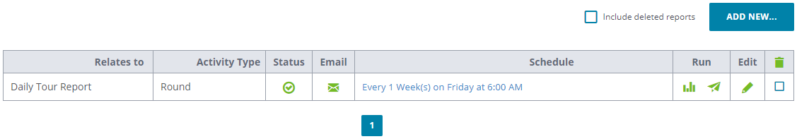 Setting up an Automatic Report – GuardTek Help Center