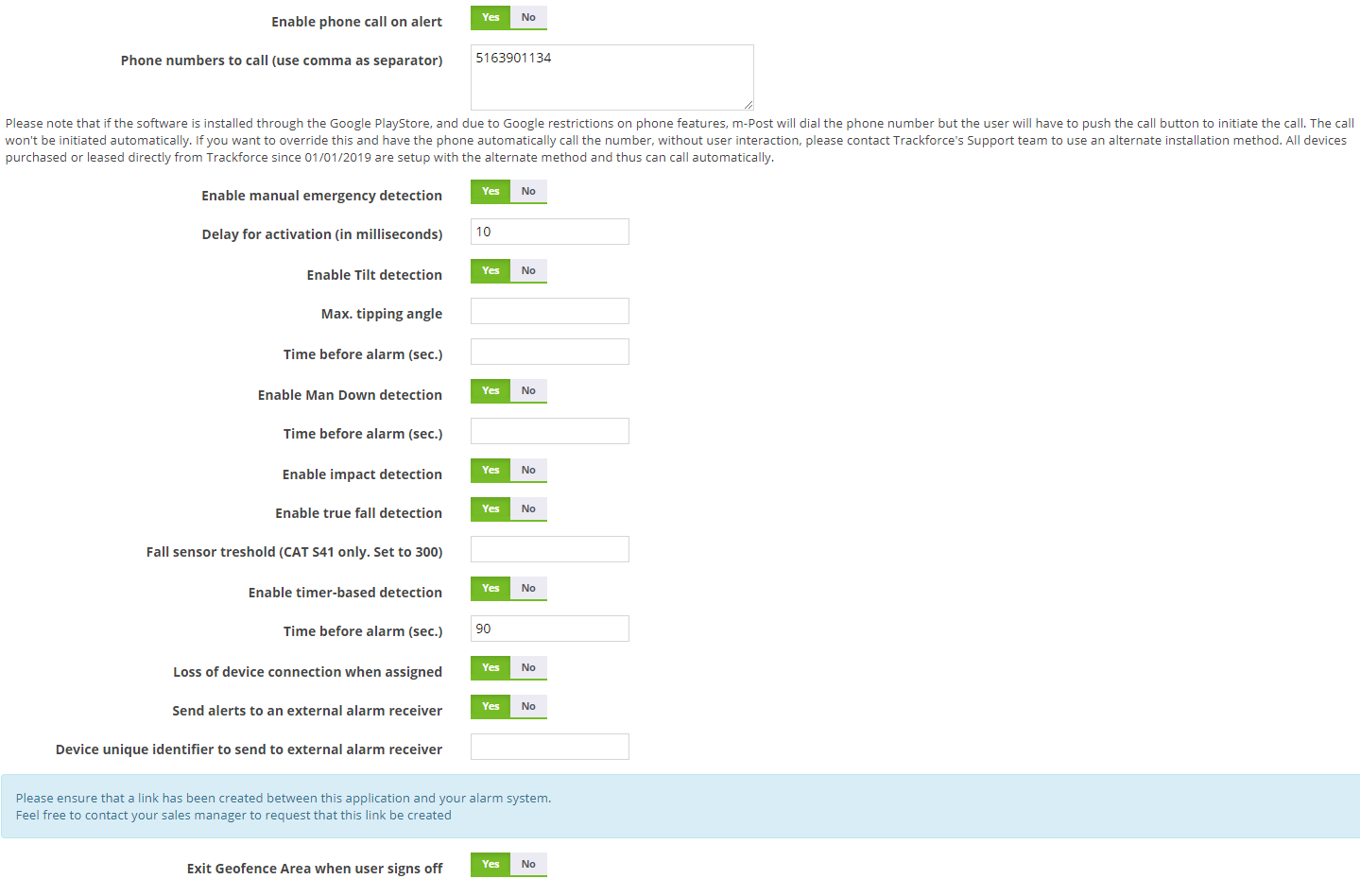 Setting Up Lone Worker Protections – GuardTek Help Center