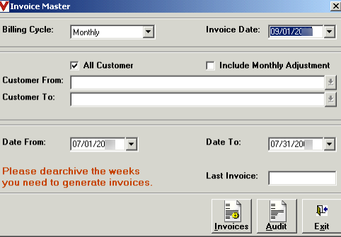 TLM Billing – Generating And Finalizing Invoices – GuardTek Help Center