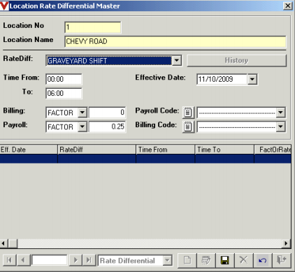 TLM Rate Differential – GuardTek Help Center