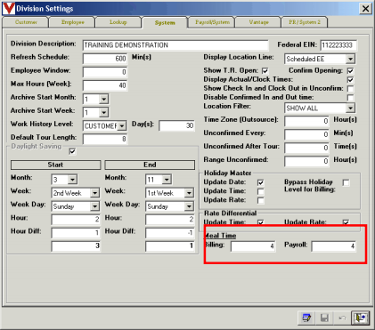 TLM Schedules – Default Meal Breaks – GuardTek Help Center