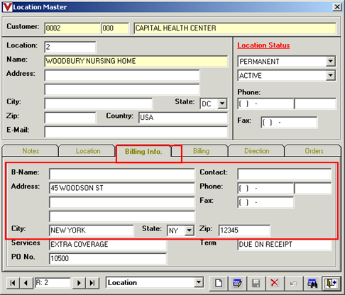 VISION: Billing - Invoice Setup – GuardTek Help Center