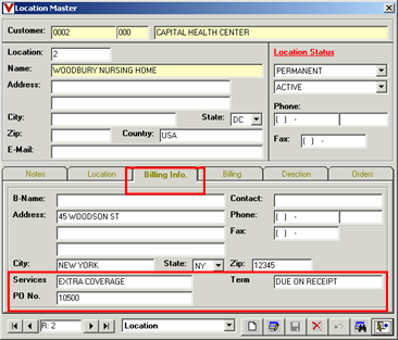 VISION: Billing - Invoice Setup – GuardTek Help Center