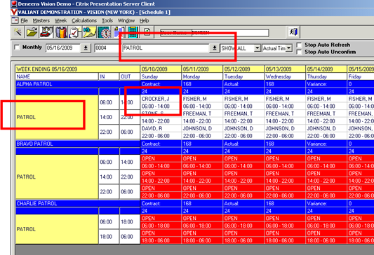 VISION: Schedules - Patrol Posts – GuardTek Help Center