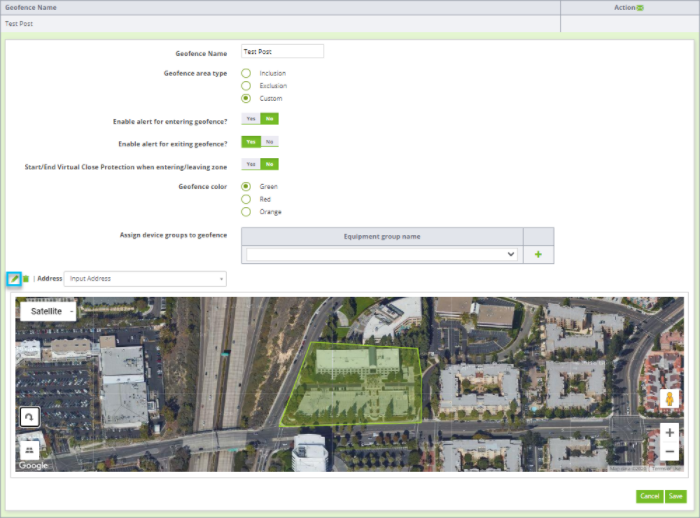 Creating and Editing a Geofence – GuardTek Help Center