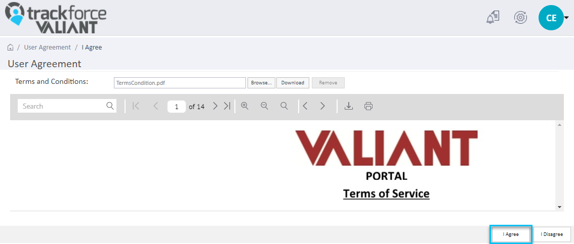 Logging onto the Trackforce Valiant Web Portal for the First Time for ...