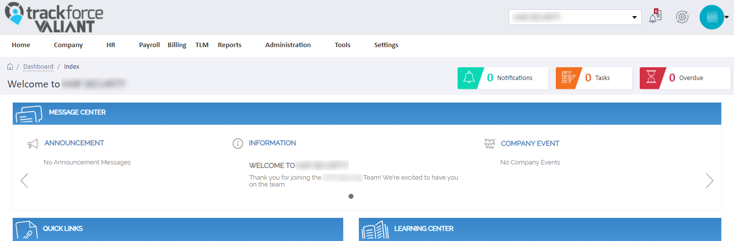 Logging onto the Trackforce Valiant Web Portal for the First Time for ...