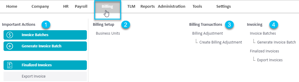 Billing Module Overview – GuardTek Help Center