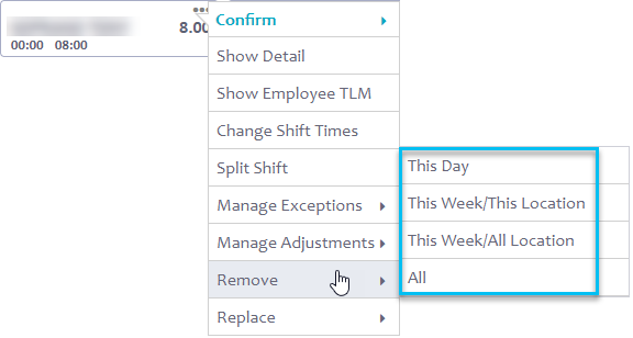 Removing a Permanent or Temporary Shift Assignment and a Permanent or Temporary Shift – GuardTek ...