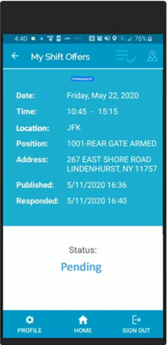 Employee View - Managing Shift Offers with the Valiant Mobile App ...