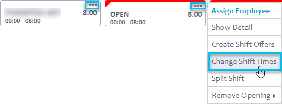 Creating a Shift Time Change – GuardTek Help Center