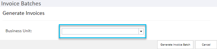 Generating Invoice Batches in Smartforce – GuardTek Help Center