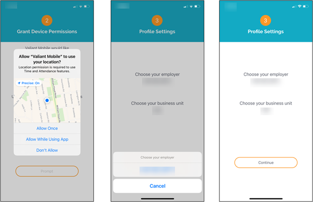 Smartforce Valiant Mobile ESS Registration Process – GuardTek Help Center
