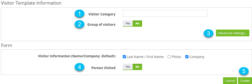 Adding a Visitor Category – GuardTek Help Center