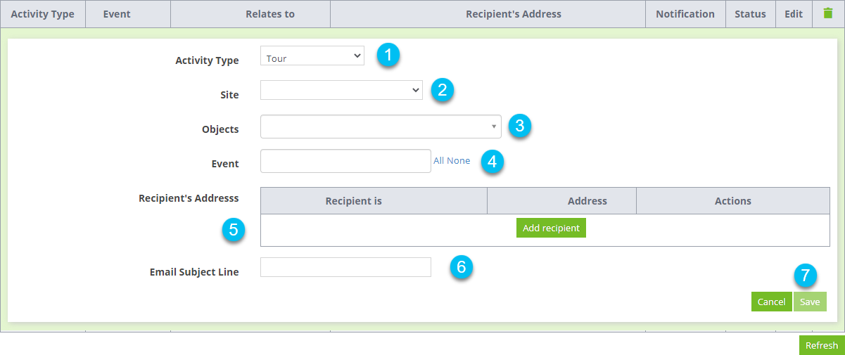 Adding and Managing a Notification in GuardTek – GuardTek Help Center