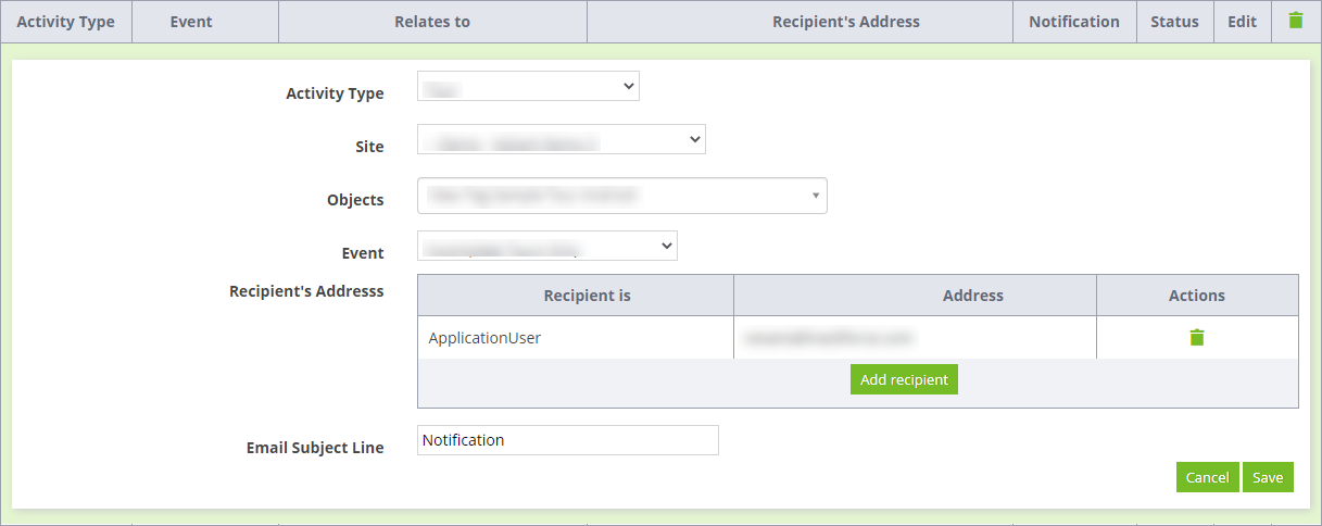 Adding and Managing a Notification in GuardTek – GuardTek Help Center